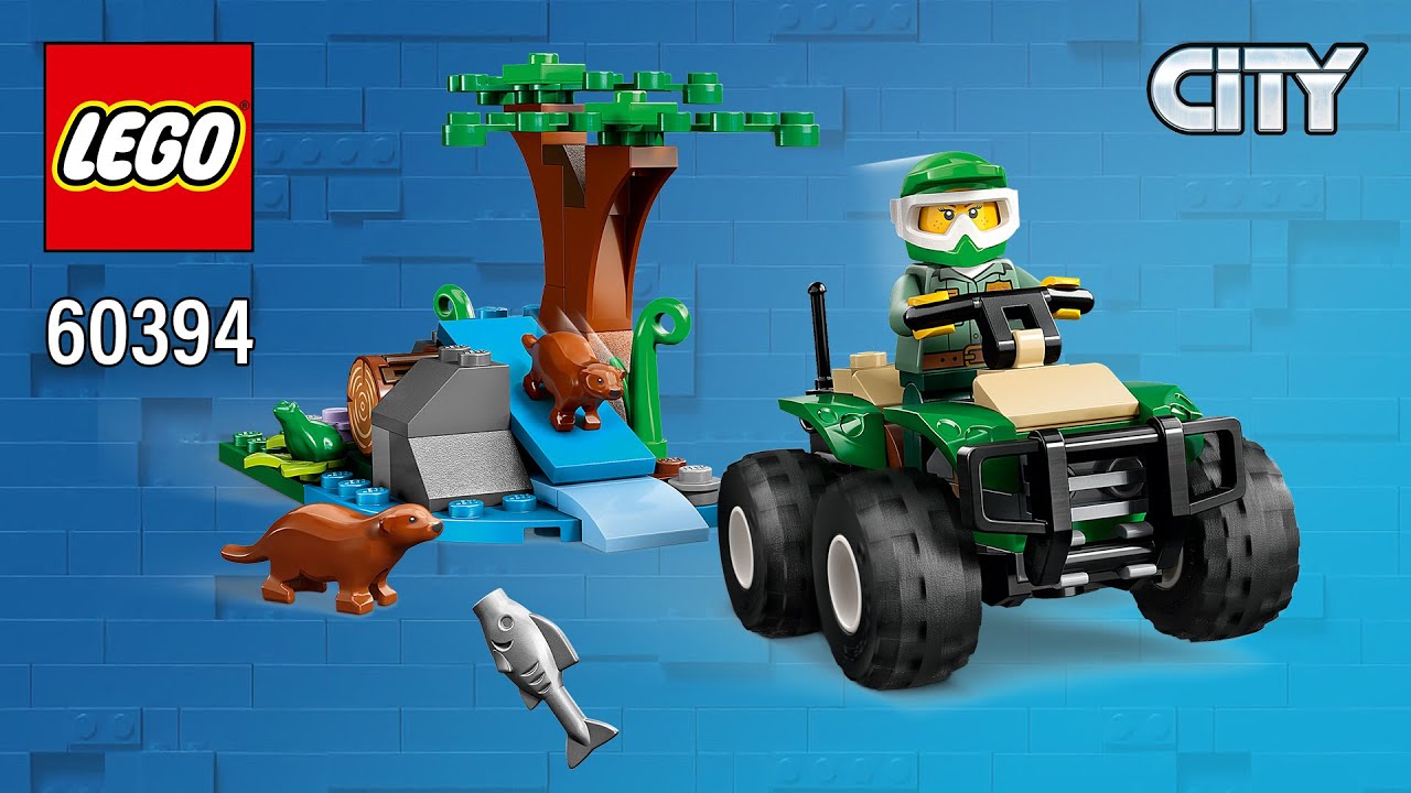 LEGO® City ATV and Otter Habitat (60394)[90 pcs] Building Instructions ...