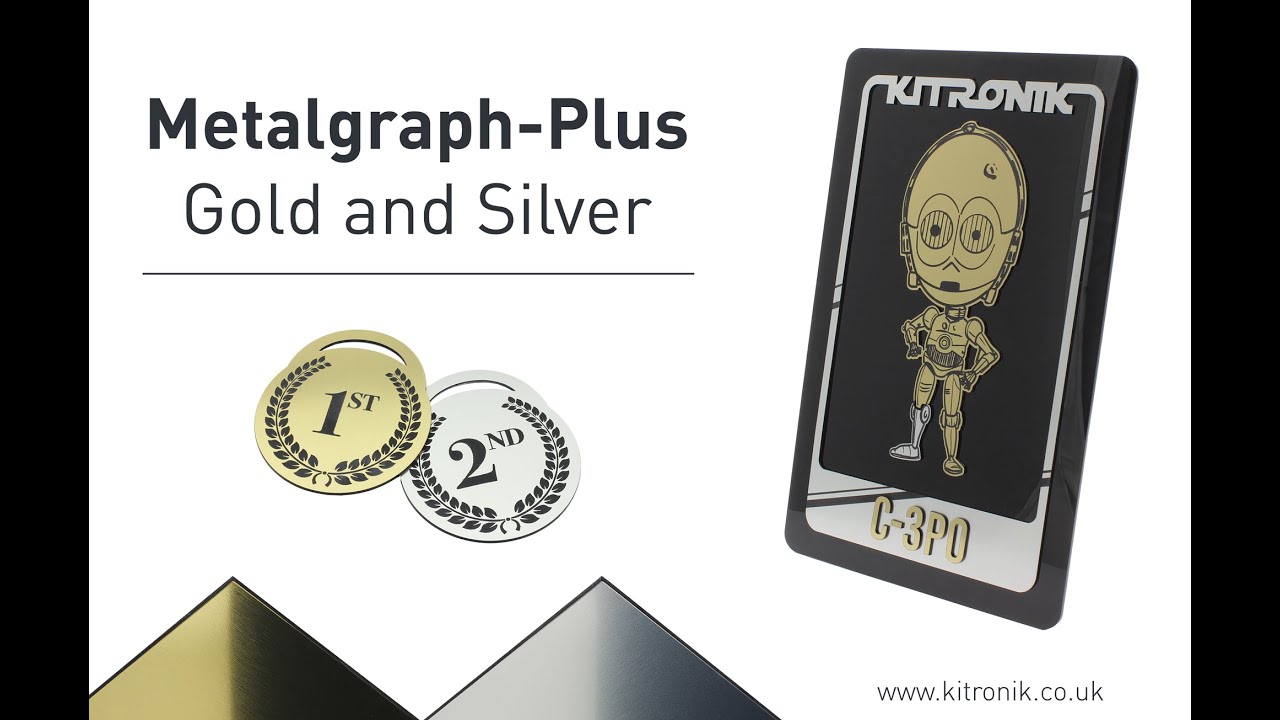 Metalgraph-Plus Metal Look Laminate Sheets - YouTube