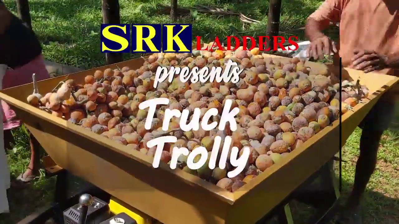 SRK Ladders - New Product "Truck Trolley" - Self Propelled - YouTube