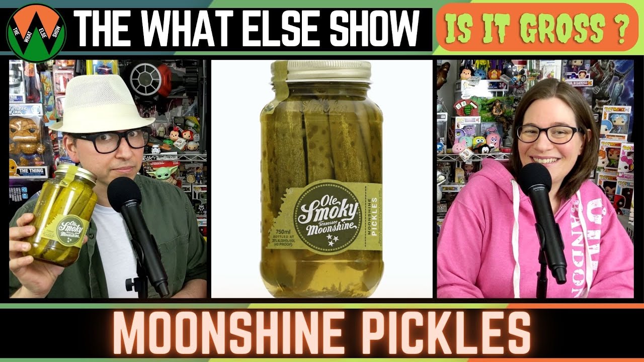 Moonshine Pickles | Is It Gross? - YouTube