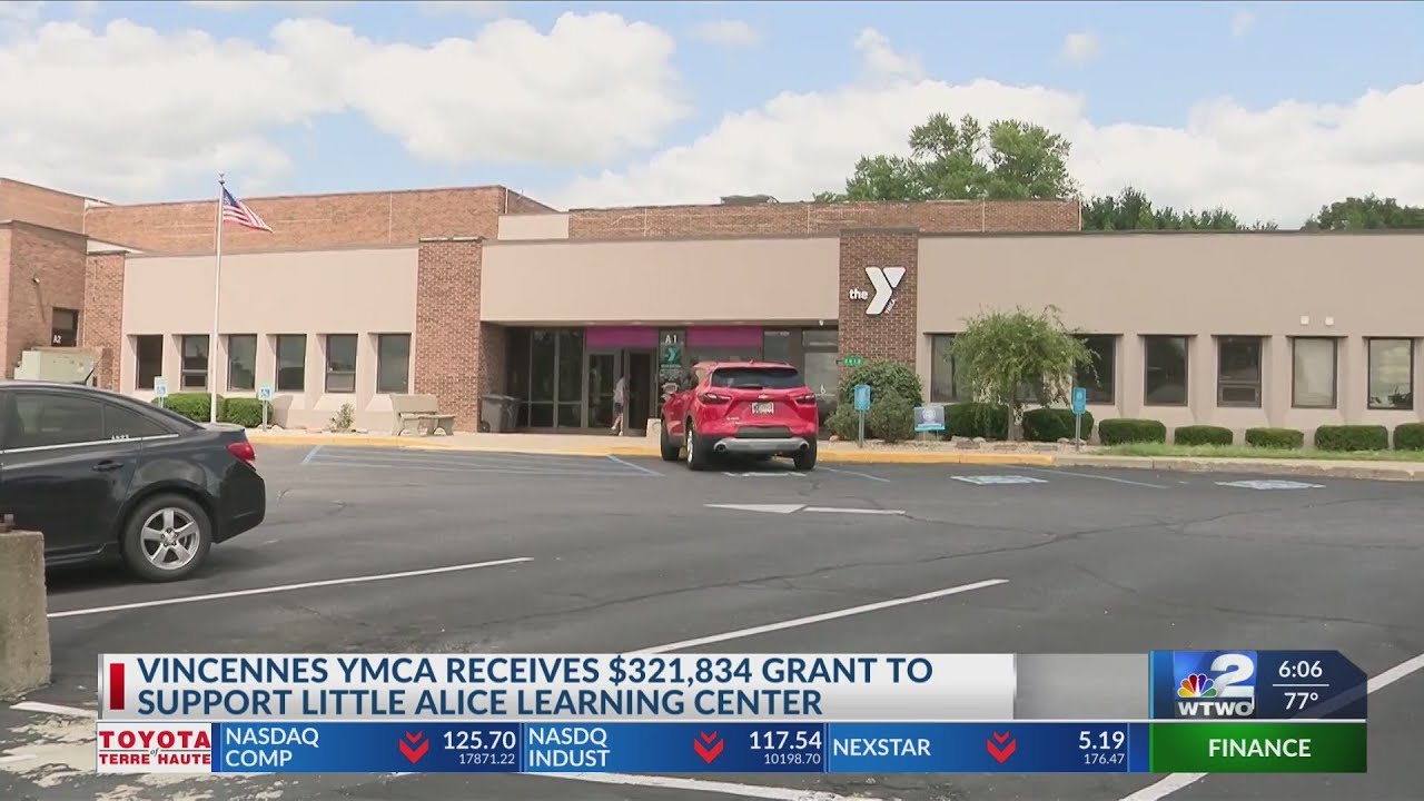 Vincennes YMCA gets grant money for childcare - YouTube