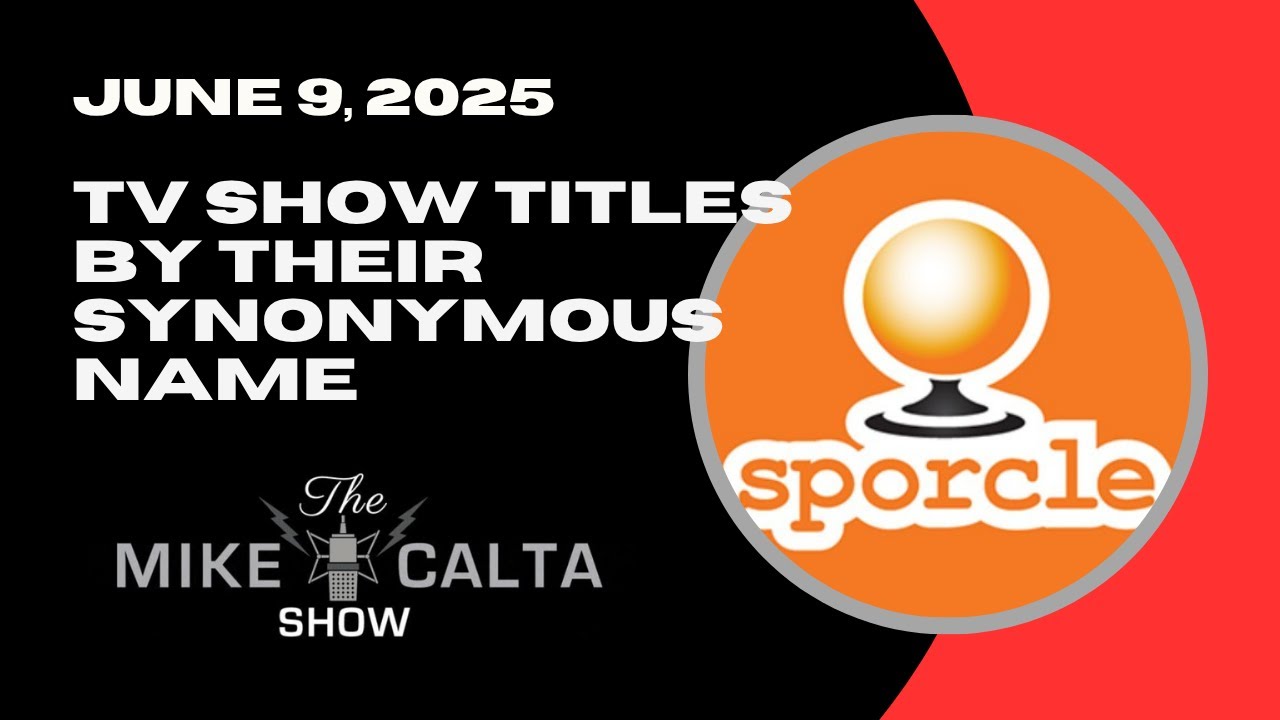 Sporcle: TV Show Titles by Their Synonmous Names | The Mike Calta Show ...