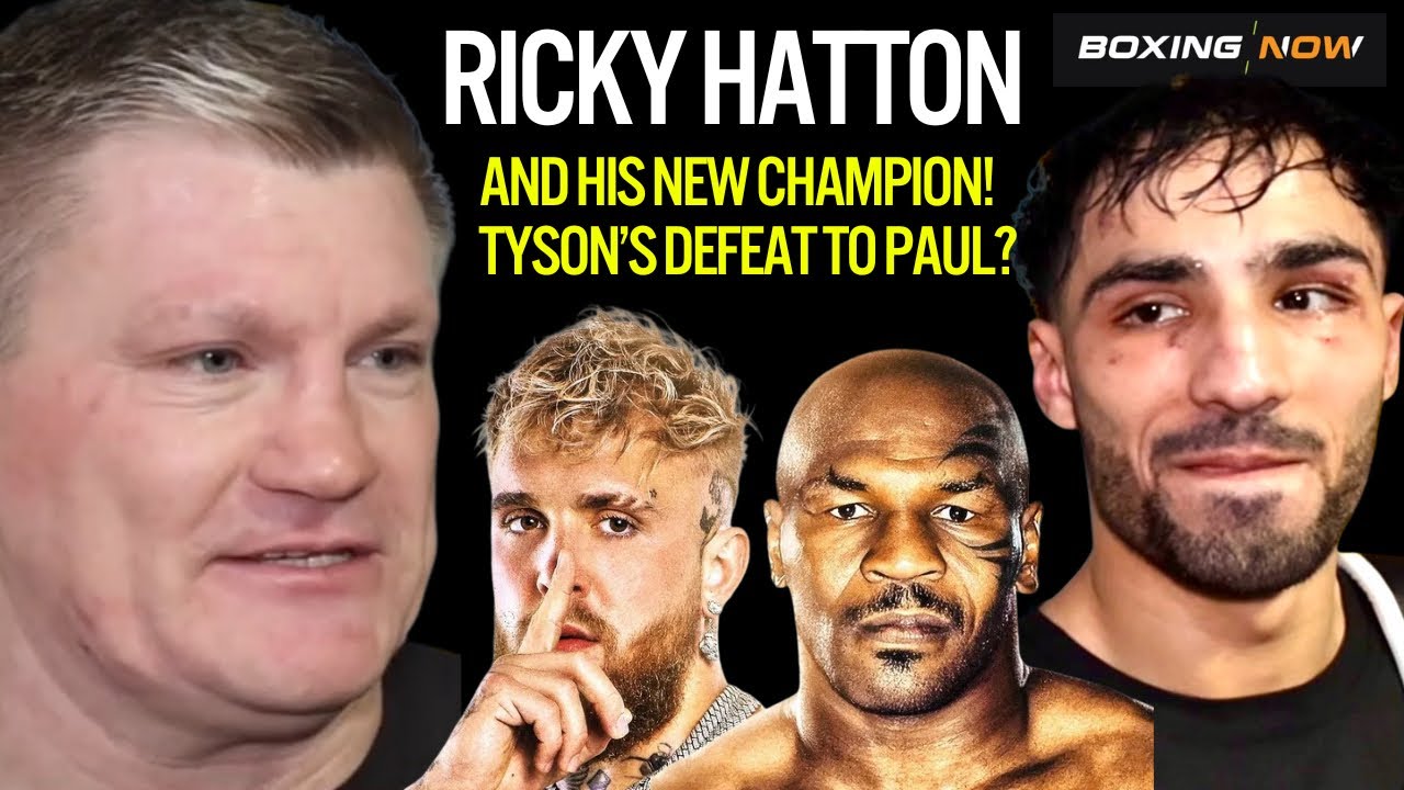 NEW! RICKY HATTON REACTS TO MIKE TYSON FIGHT & BIG TITLE WIN FOR “IBBY ...