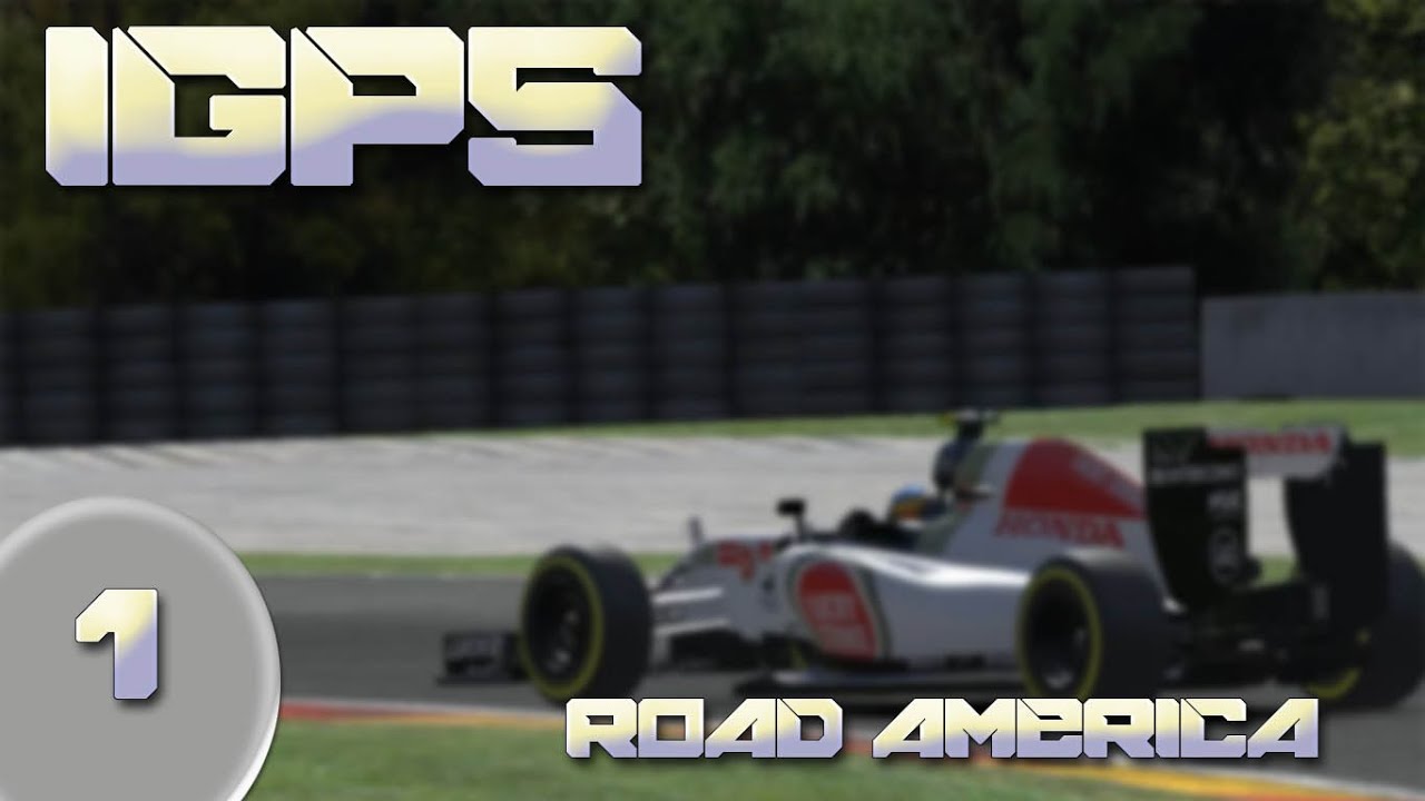 iRacing | iGPS #1 | Road America - YouTube