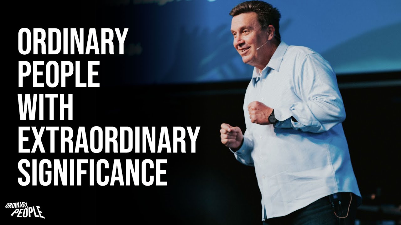 Ordinary people with extraordinary significance | Bruce Garner - YouTube