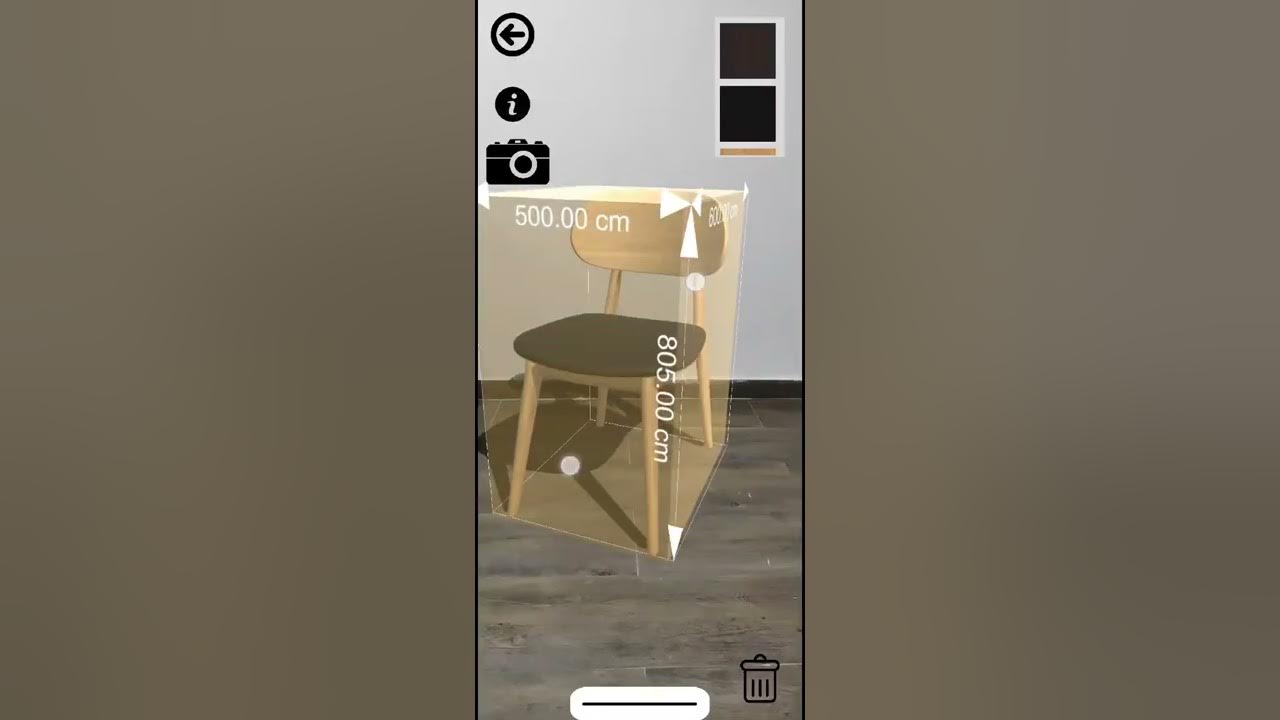 AR Furniture Demo - Augmented Reality - YouTube
