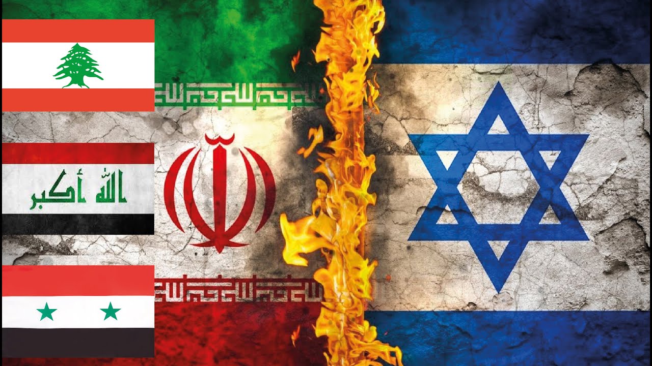 Comparison of powers between Iran, Iraq, Lebanon and Syria VS Israel ...