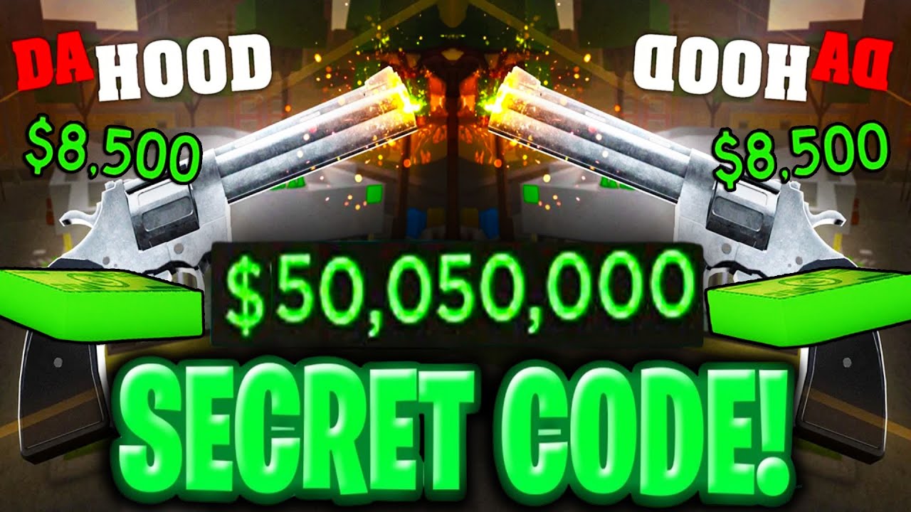 Da Hood ALL SECRET Admin CASH Codes! Roblox - YouTube