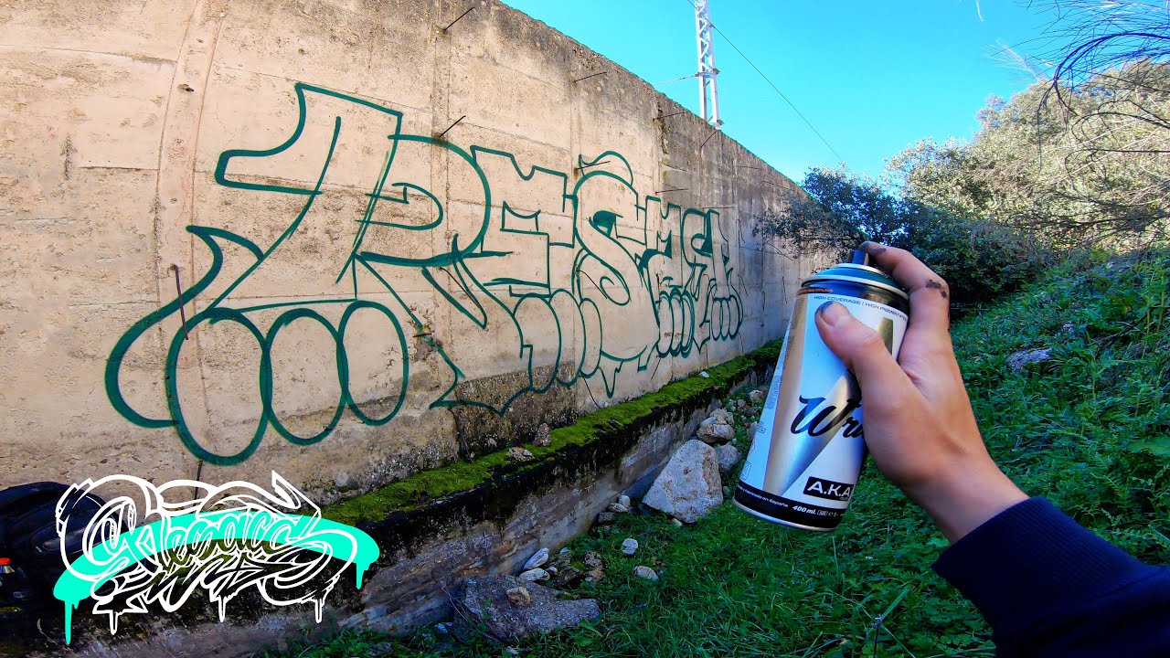 🔥 Exploring New Clean Walls & Chrome Graffiti Piece 🔥 - RESAKS - YouTube