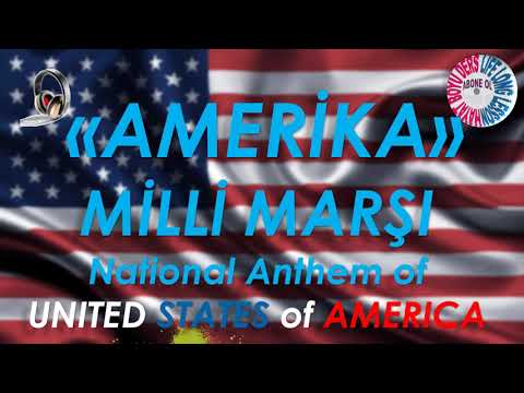 The Star Spangled Banner - ABD (AMERİKA) MİLLİ MARŞI (National Anthem of USA with lyrics)  (HD)
