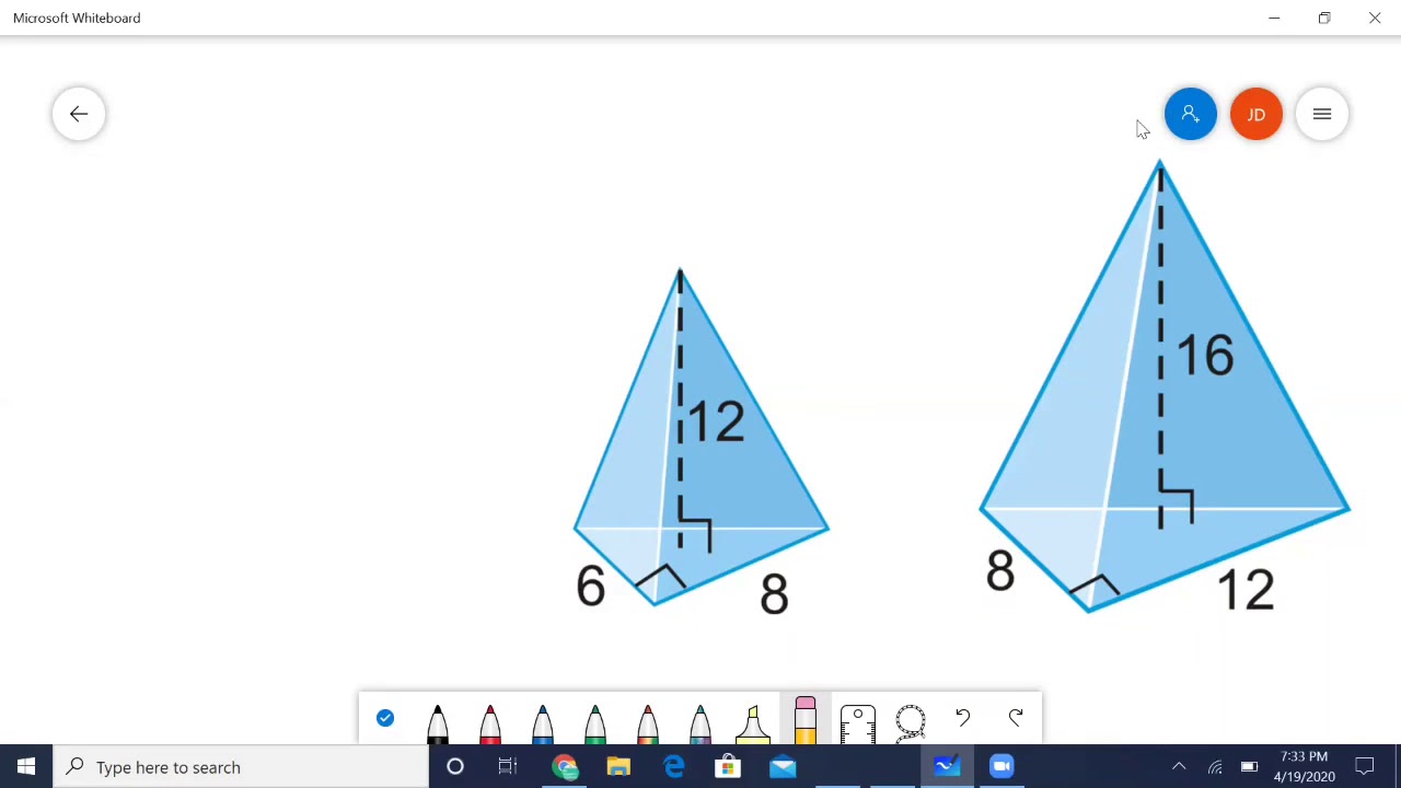 Volume of Triangular Pyramid - YouTube