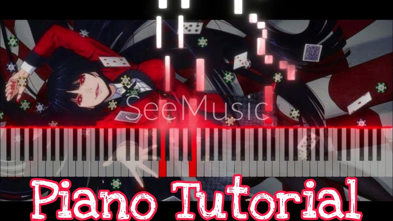 Tia - Deal with the devil (Kakegurui Opening) Easy Piano Tutorial - YouTube