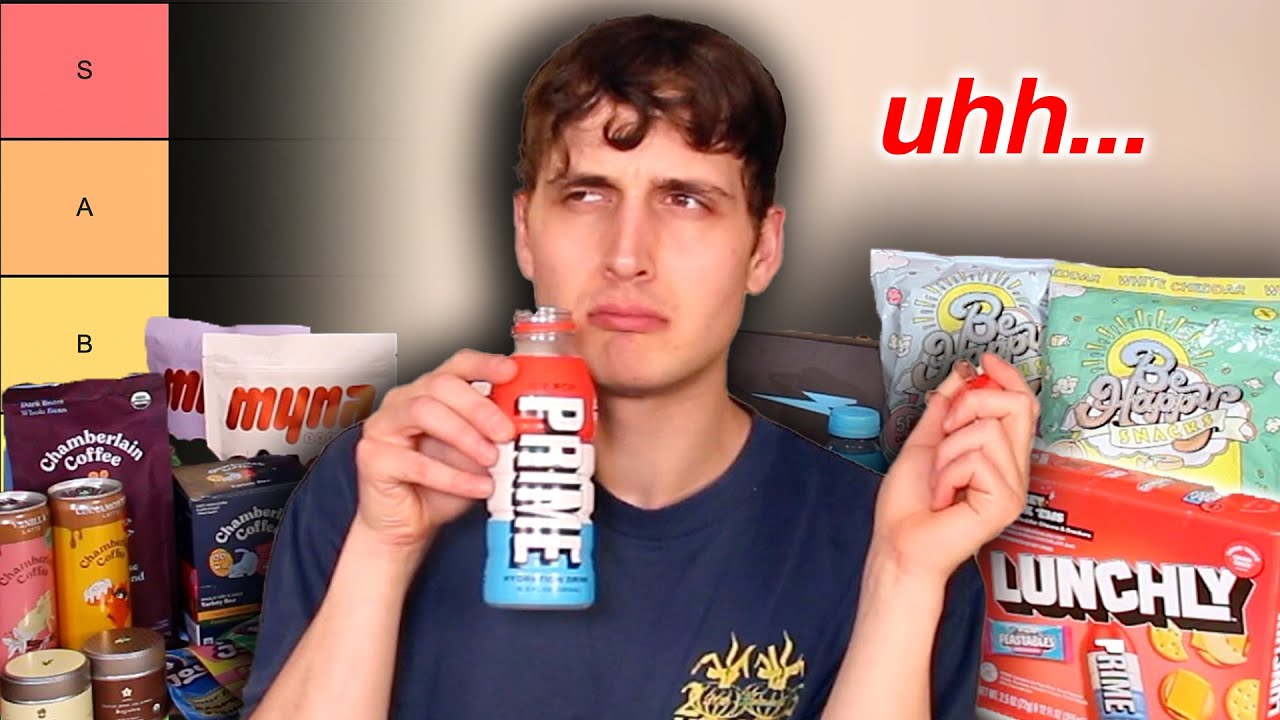 I Tried Every YouTuber Food Product - YouTube