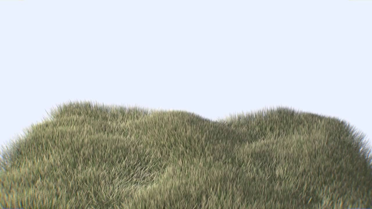 Lightwave Grass Fiber FX Test - YouTube