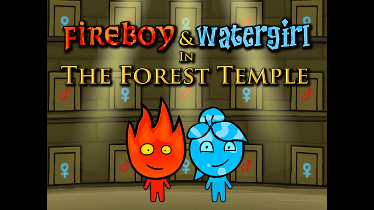 Fireboy and Watergirl 1:Forest Temple/GamePlay (Levels 1 and 2 ...