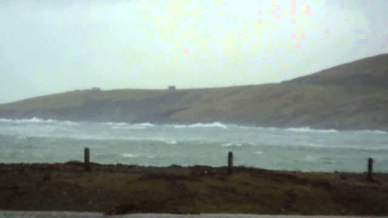 Shetland wild surf - YouTube