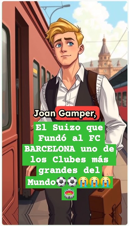 JOAN GAMPER - Suizo que se enamoró de ESPAÑA y fundó al FC BARCELONA⚽️ #futbol #historia #barca ...
