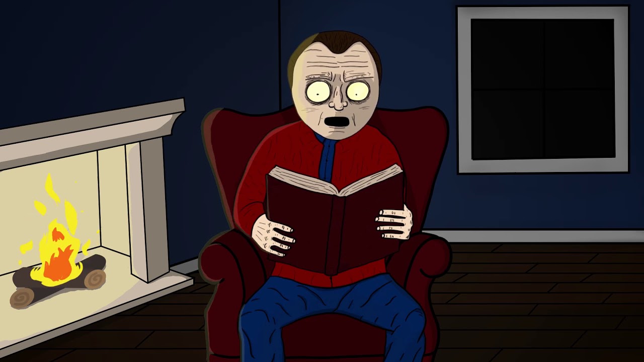 The Rake scary story (cartoon story 2) - YouTube