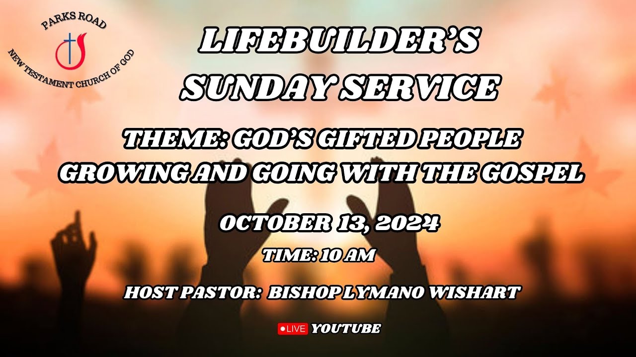 LIFEBUILDER'S SUNDAY SERVICE - OCTOBER 13, 2024 - YouTube