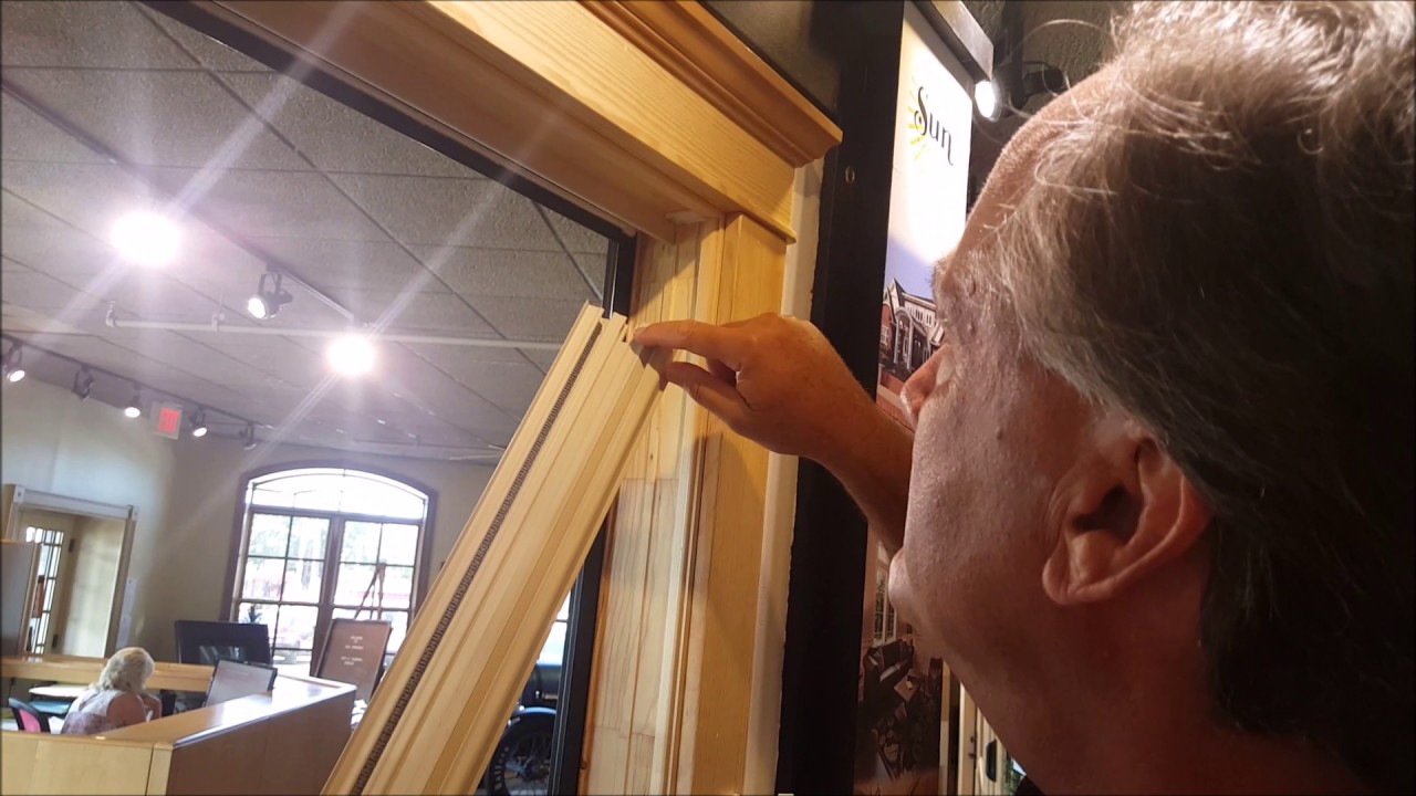 Replacing a Jamb liner - Sun Windows - YouTube