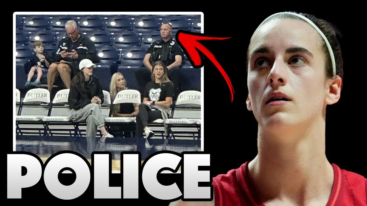 Caitlin Clark with POLICE Security After End to WNBA Season... - YouTube