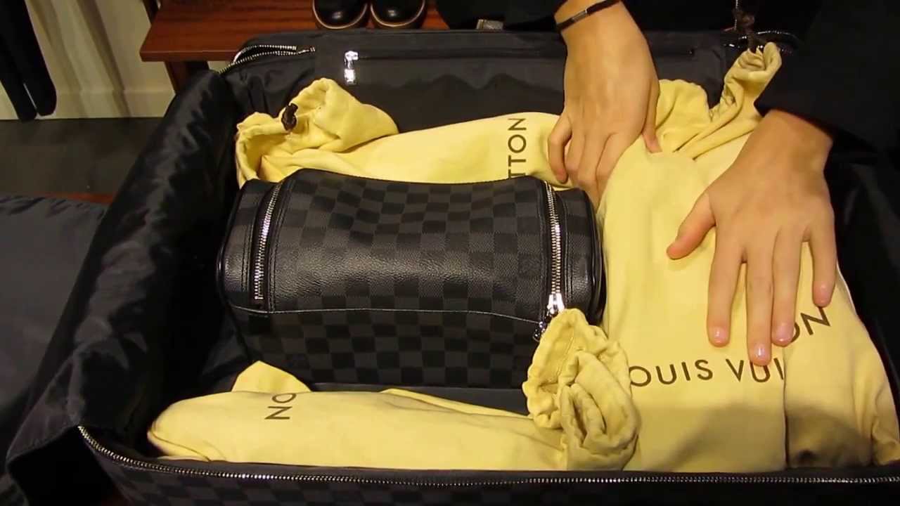 LOUIS VUITTON ART OF PACKING pop up - YouTube