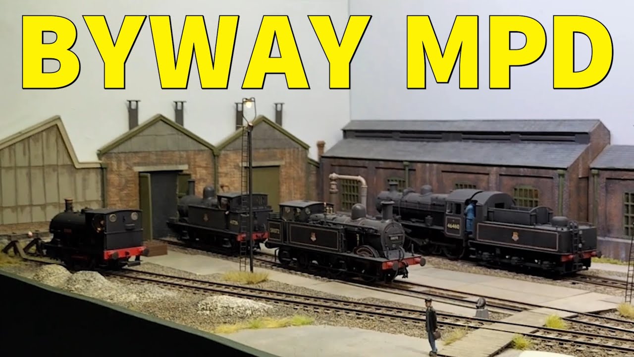 'Byway MPD' 00 Gauge Model Railway - YouTube