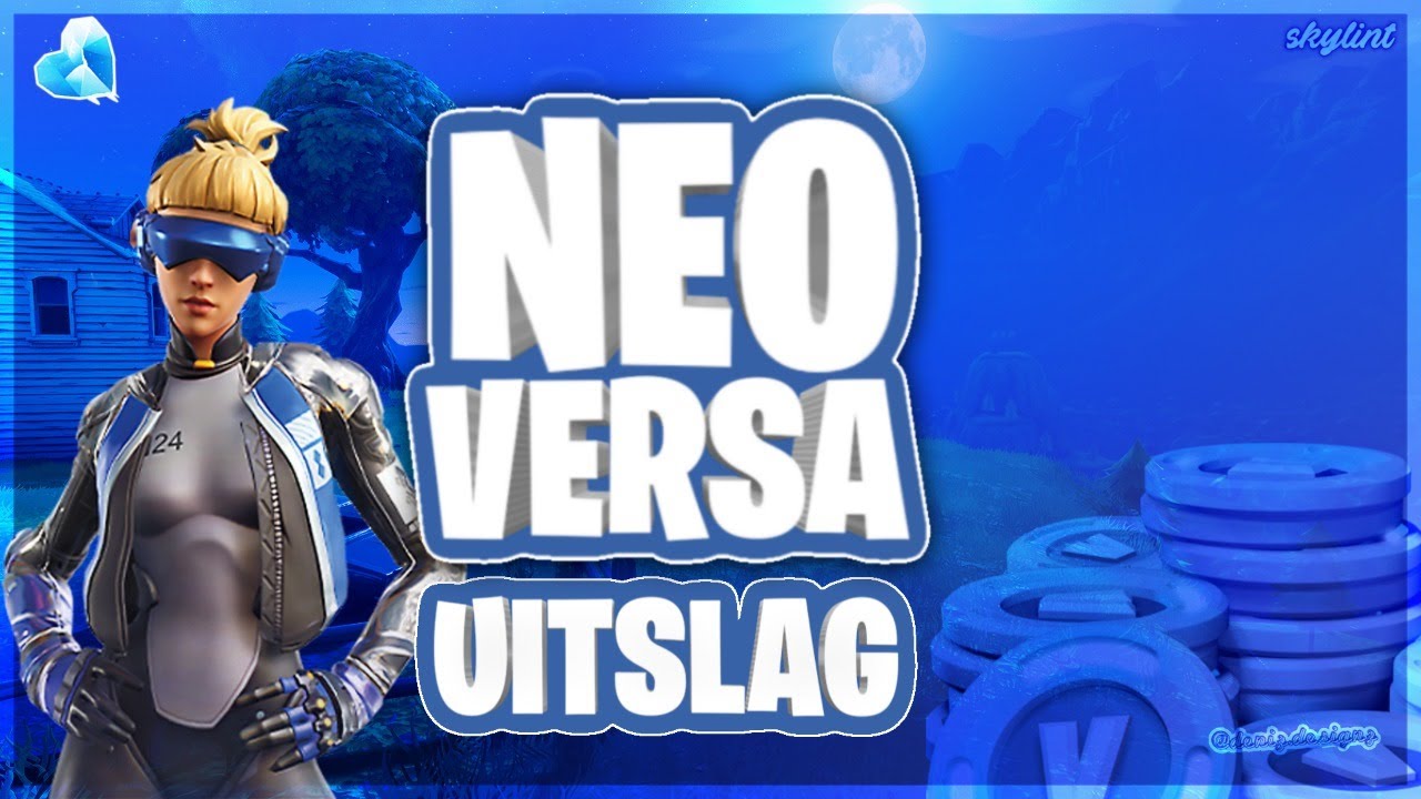 GIVEAWAY UITSLAG VAN 4 NEO VERSA'S - YouTube
