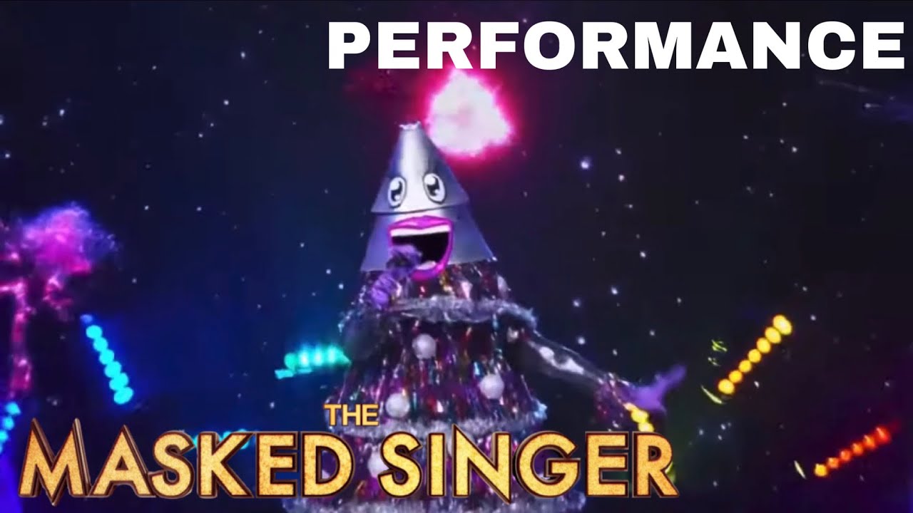 Tree sings “The Edge of Glory” by Lady Gaga | The Masked Singer ...
