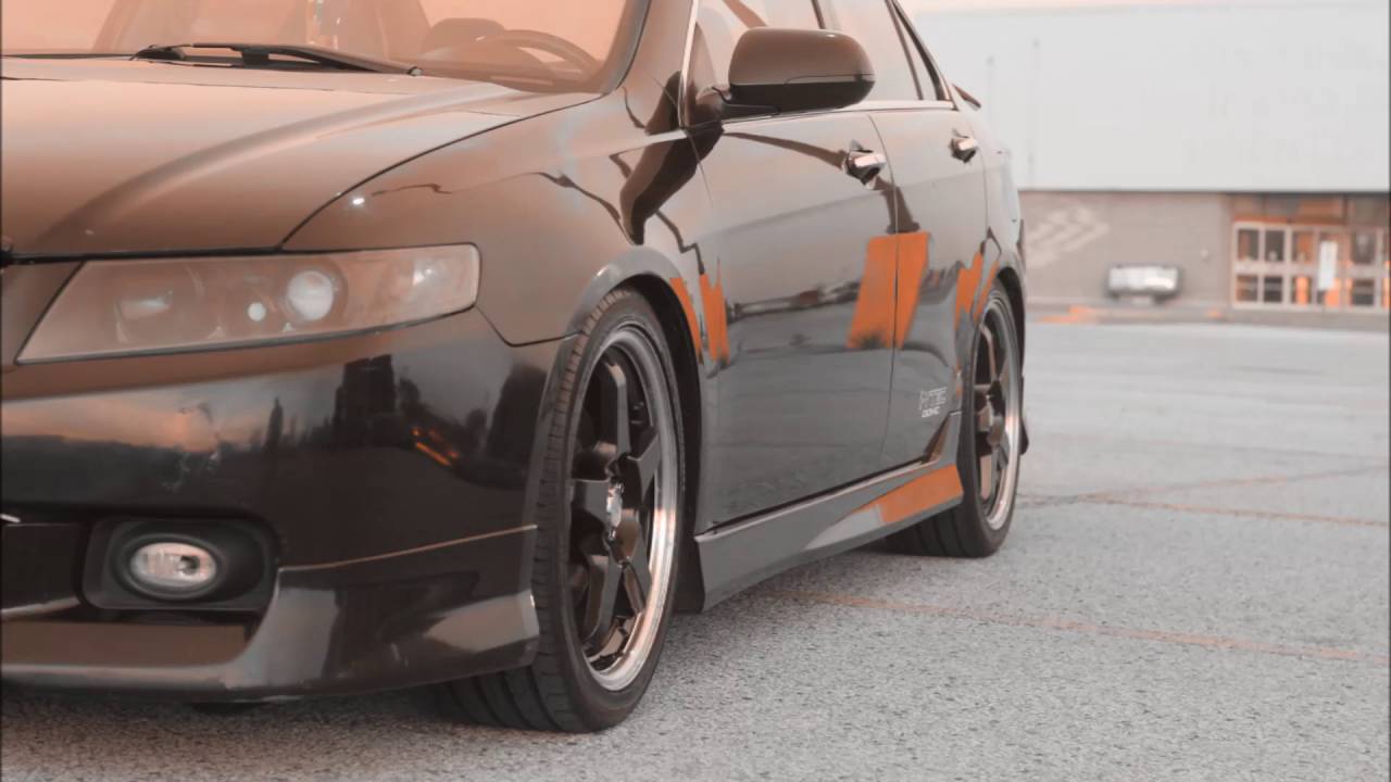 Boosted 2004 Acura Tsx TURBO 6MT A-Spec - In The Six - YouTube