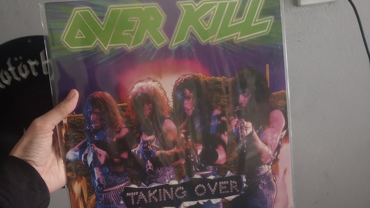 Unboxing and checking out! Overkill Taking Over Album on VYNIL (Box Set ...