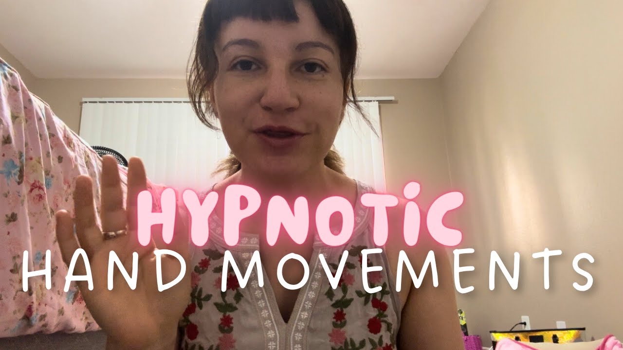 ASMR | Hypnotic Hand Movements and Mouth Sounds (Negative Energy ...