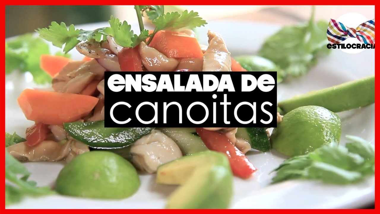 CANOITAS al ESTILO PUERTO VALLARTA: RECETA SALUDABLE PARA LUNES - YouTube