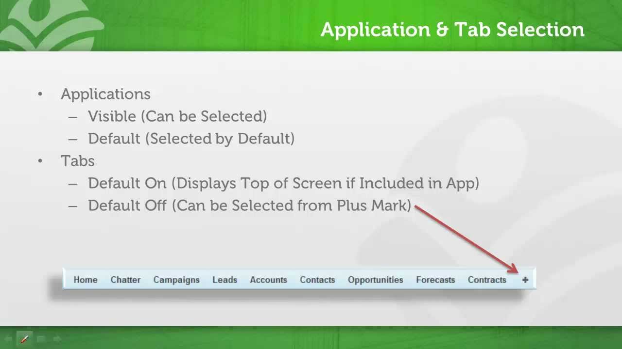 Overview of Salesforce Applications & Tabs - YouTube
