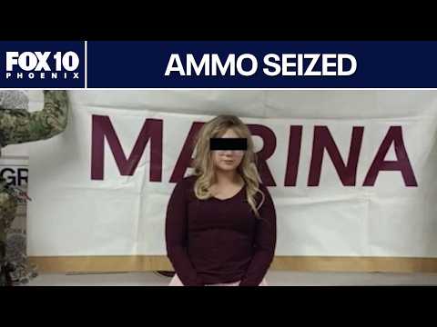 Arizona woman with prison badge arrested in Mexico cartel ammo bust | FOX 10 Phoenix