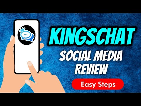 KingsChat Social Media App Full Review - YouTube