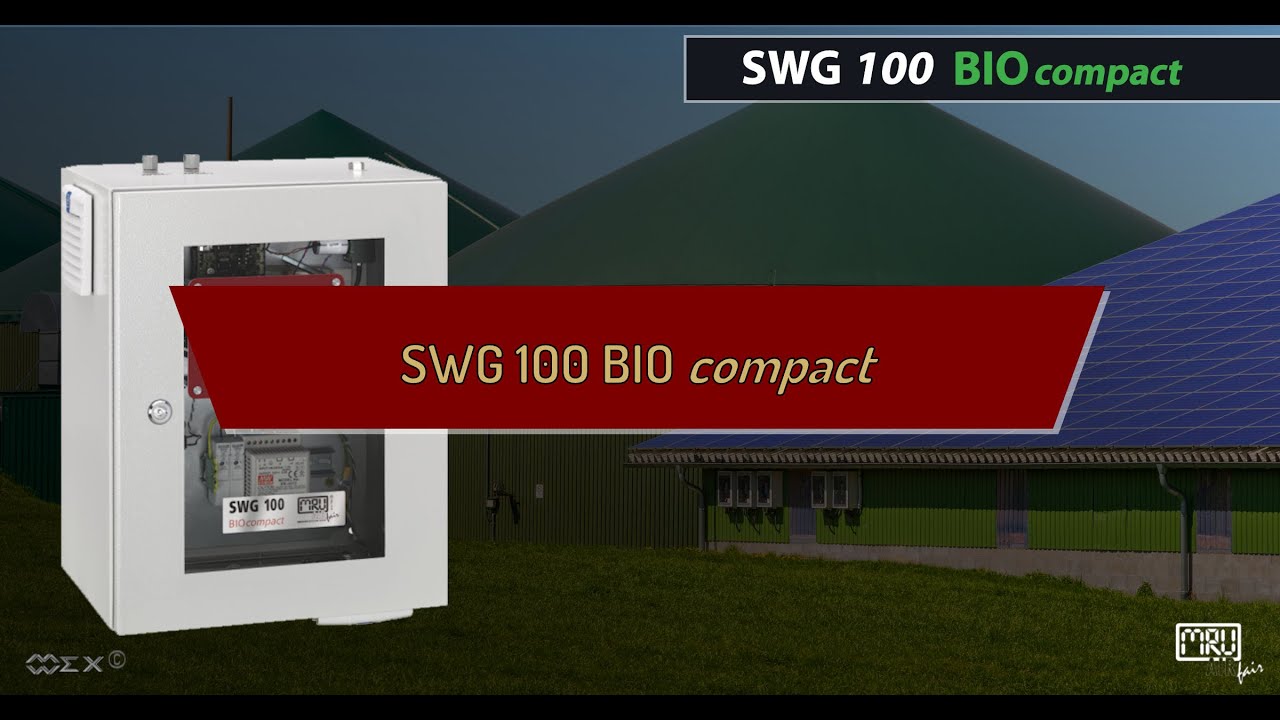 SWG 100 compact BIOGAS ANALYZER - YouTube
