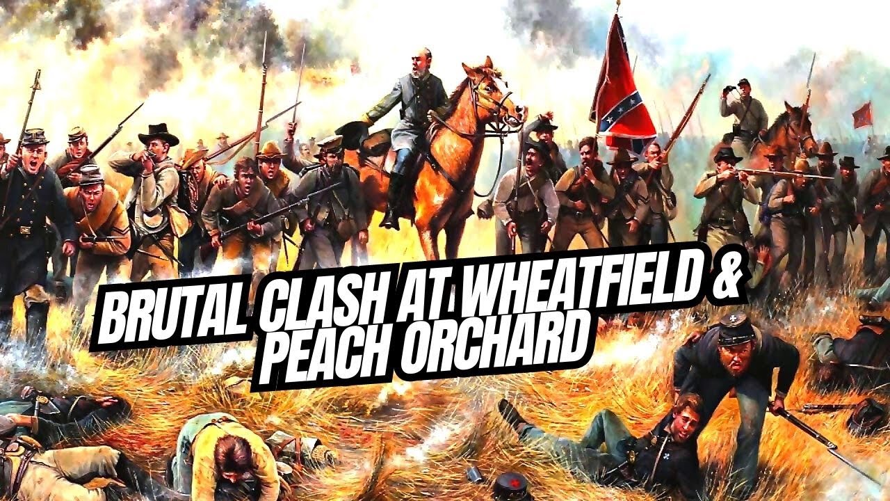 The Brutal Clash At Wheatfield & Peach Orchard: Battle of Gettysburg ...