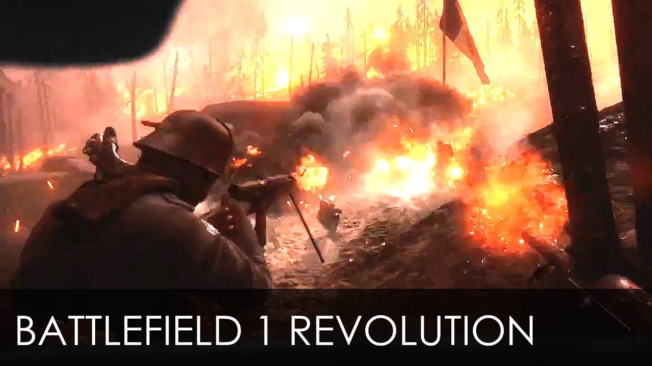 BATTLEFIELD 1 Revolution Trailer (Gamescom 2017) - YouTube