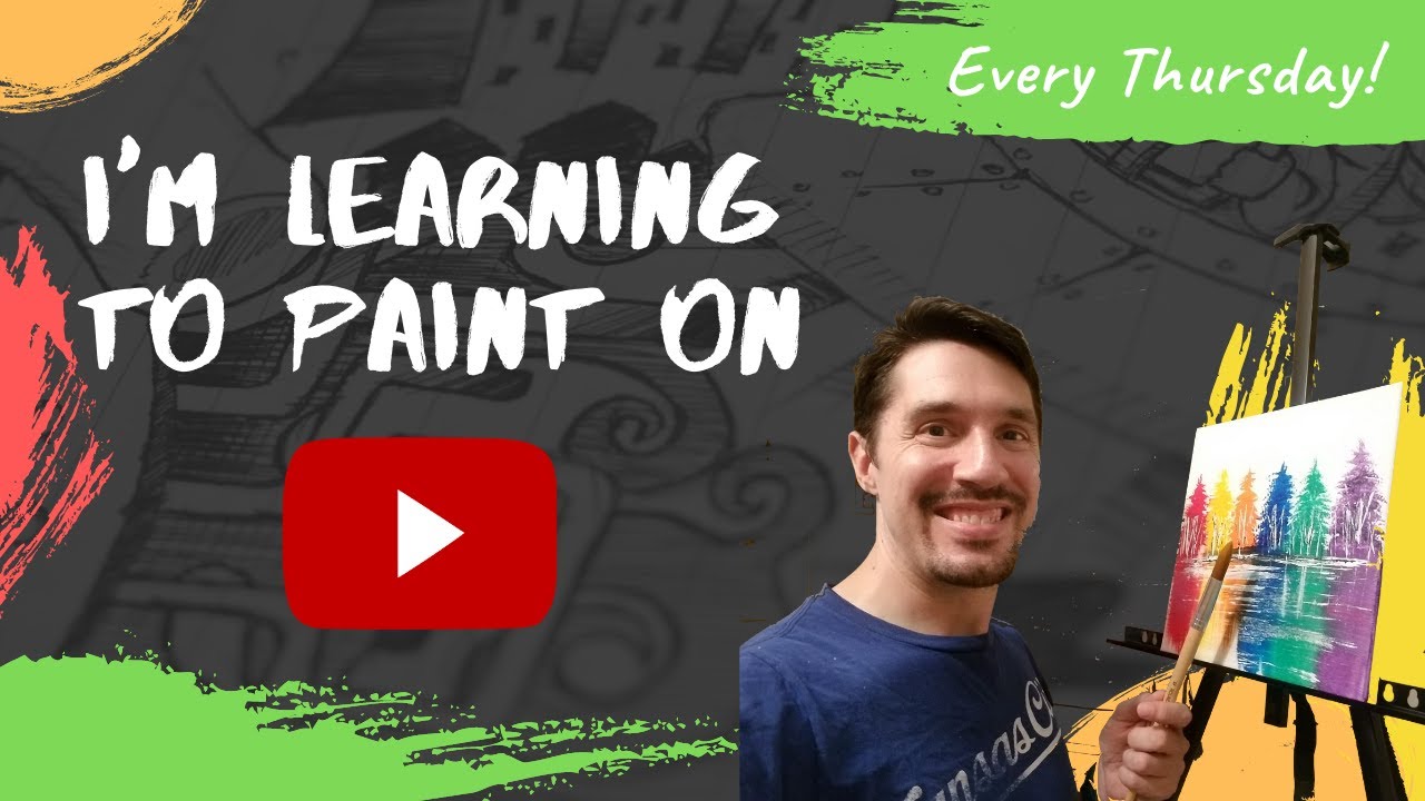 I'm Learning to Paint Using Only YouTube Videos - YouTube