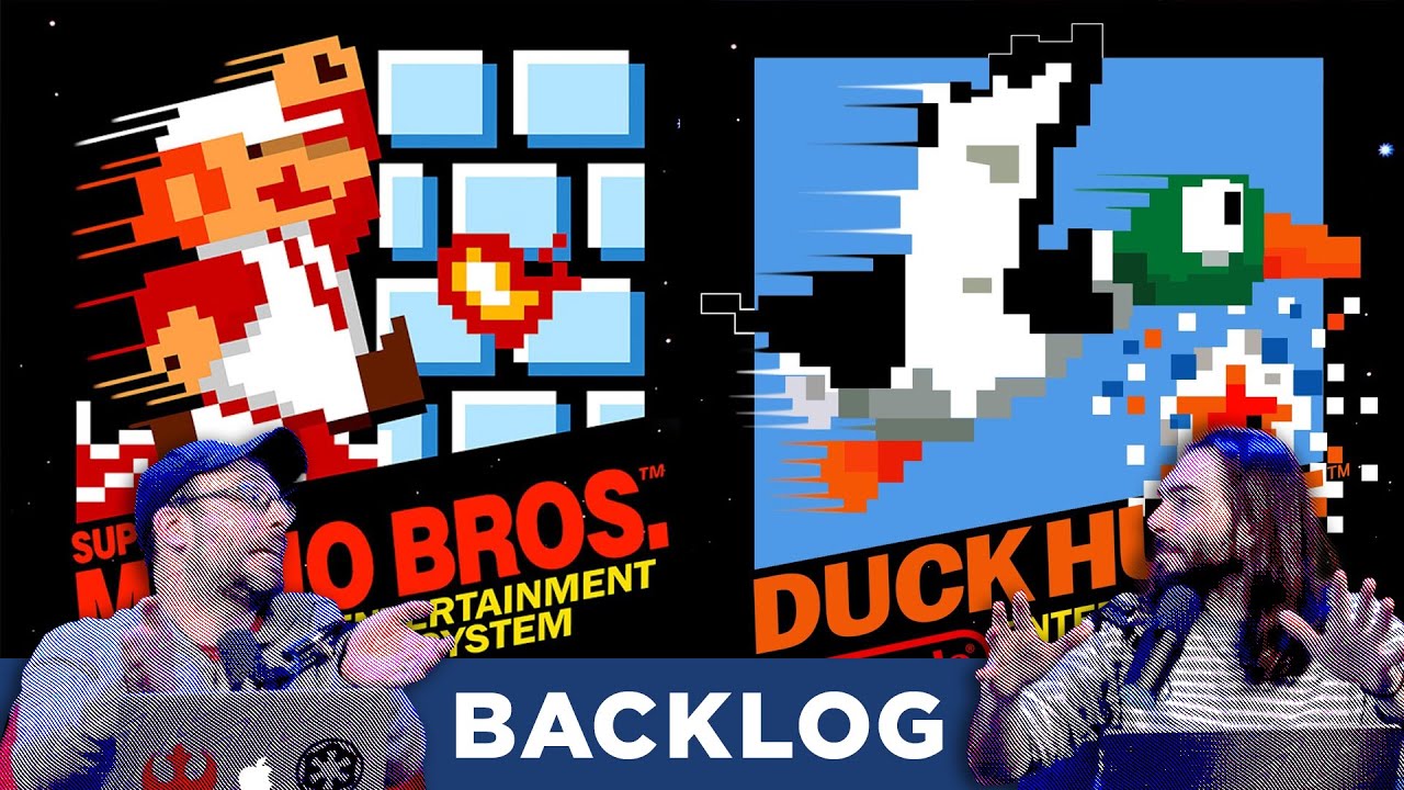 Super Mario Bros. / Duck Hunt (NES 1985) Our First Game(s)! - The ...