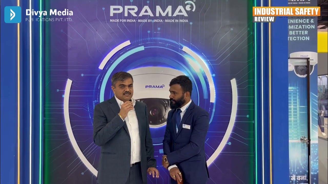 Mr. Ashish P Dhakan - MD & CEO , PRAMA HIKVISION INDIA PVT LTD at IFSEC 2022 Pragati Maidan Hall ...