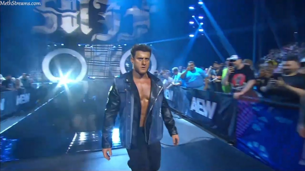 MJF Return Entrance on AEW Double or Nothing 2024 Highlights - YouTube