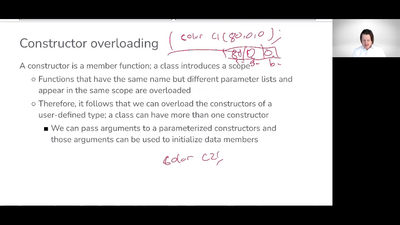 0216: Constructors and destructors - YouTube