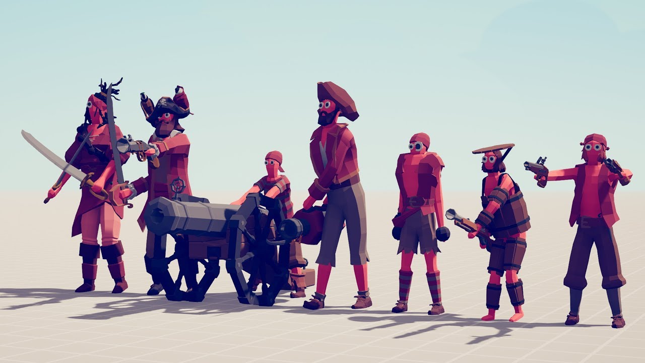 PIRATE FACTION vs EVERY UNIT - Totally Accurate Battle Simulator TABS ...