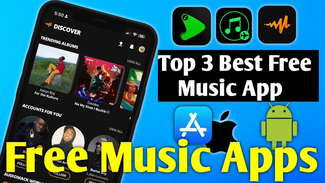 Top 3 Music Apps for iPhone & Android! 🎶 | Stream & Listen Offline ...