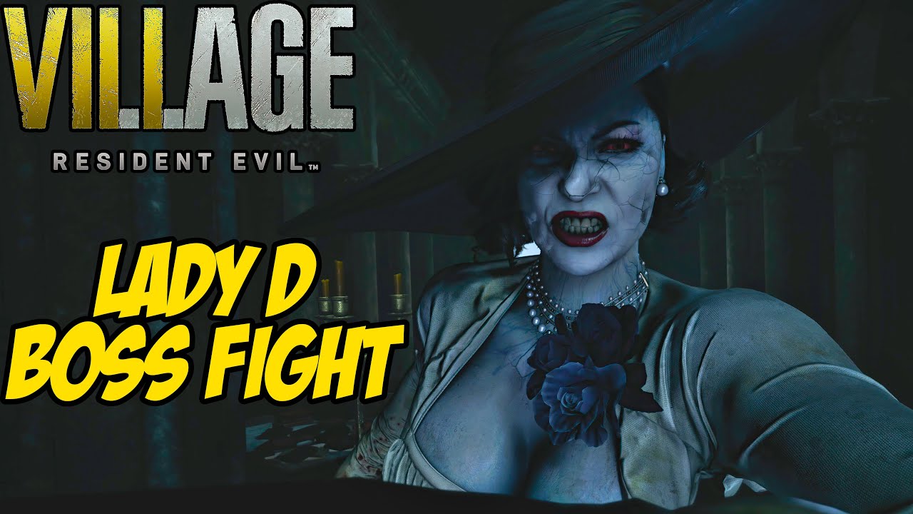 LADY DIMITRESCU BOSS FIGHT | Resident Evil 8 Village Gameplay ...