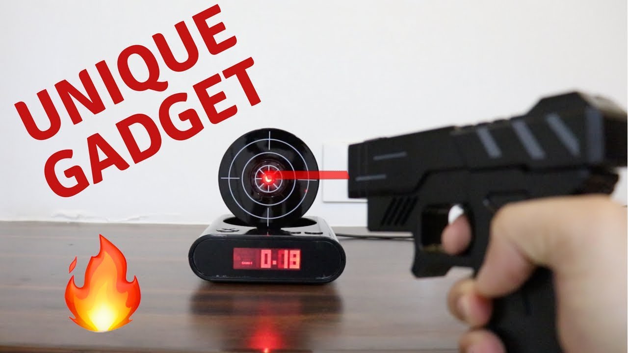 Unique Gadget | Laser Shooting Gun Alarm Gadget | Tech Unboxing 🔥 - YouTube