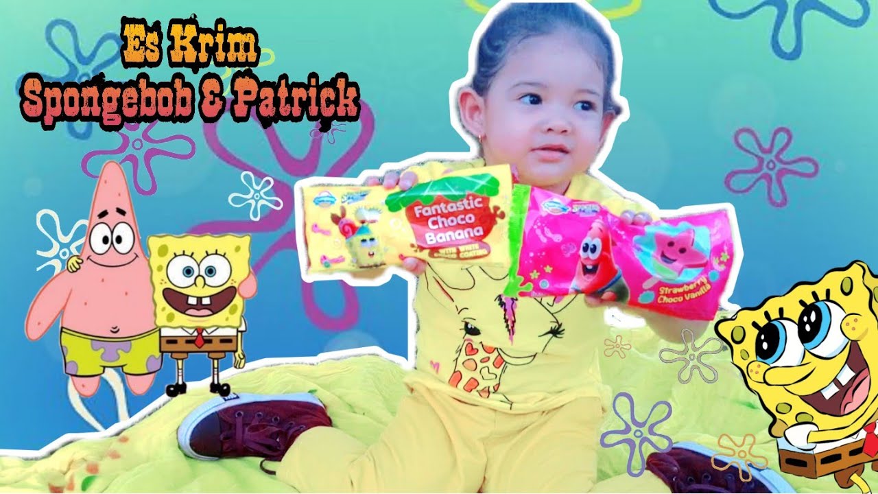 Es krim spongebob dan patrick | spongebob ice cream - YouTube