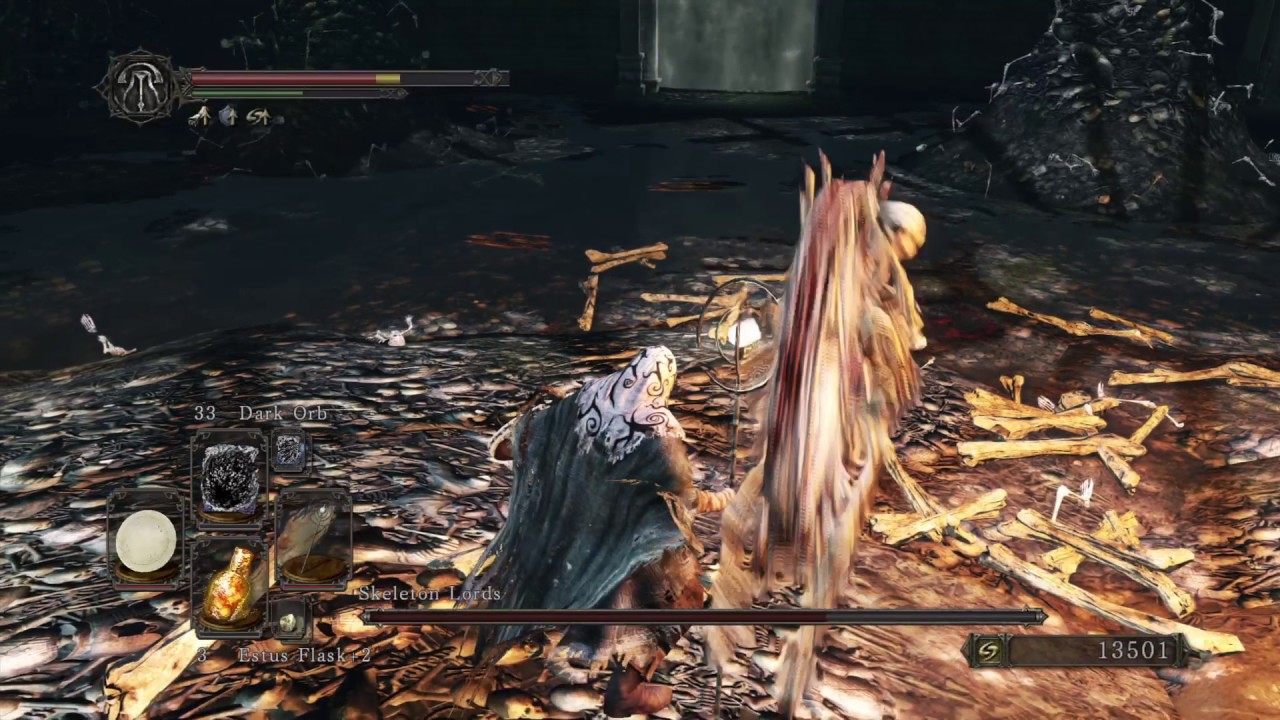 DARK SOULS 2 - The Skeleton Lords - YouTube